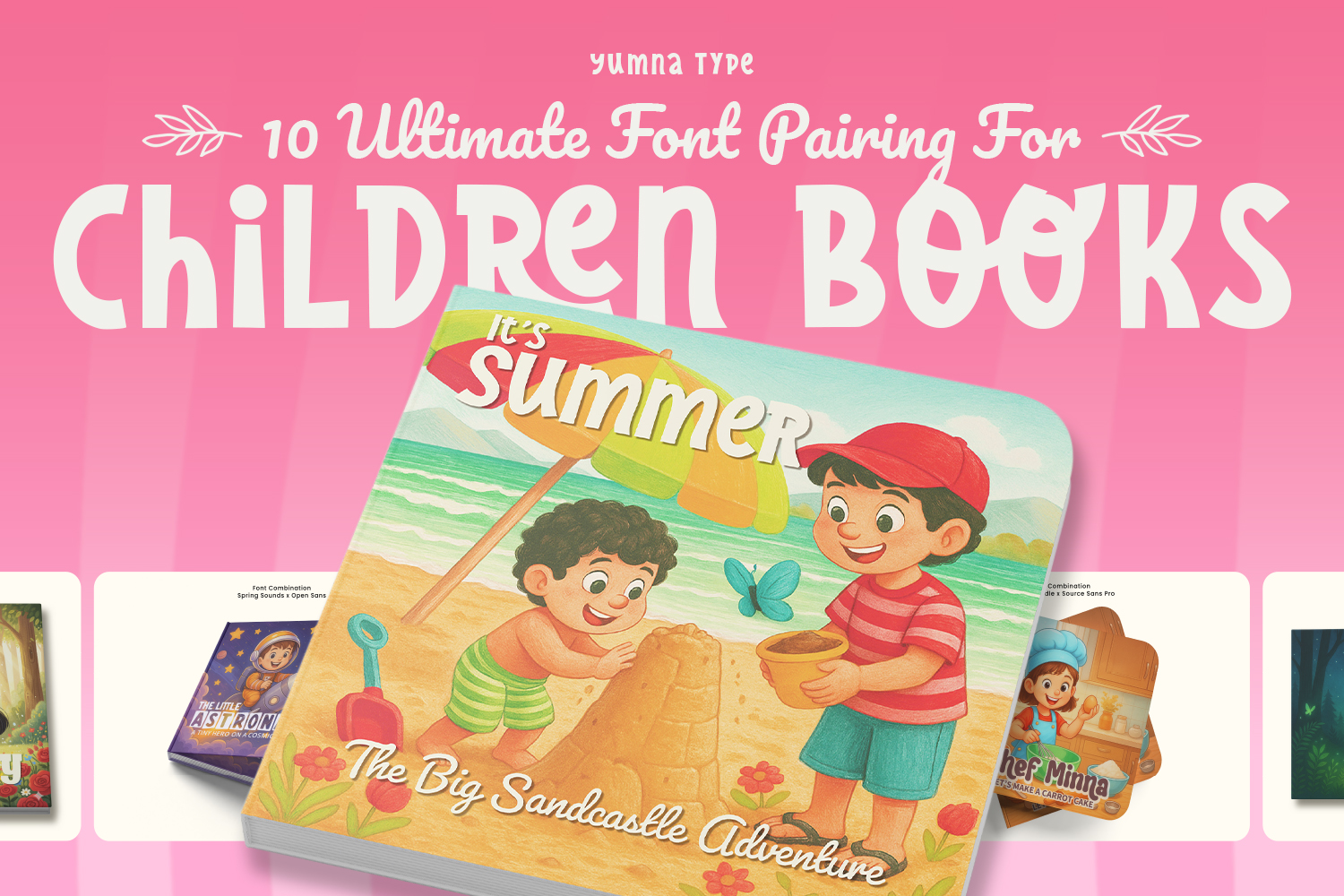 10 Delightful Font Pairing For Children's Books Ideas